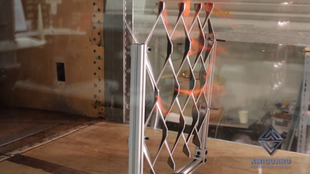 AMIGUARD WIND LOAD TESTING - YouTube