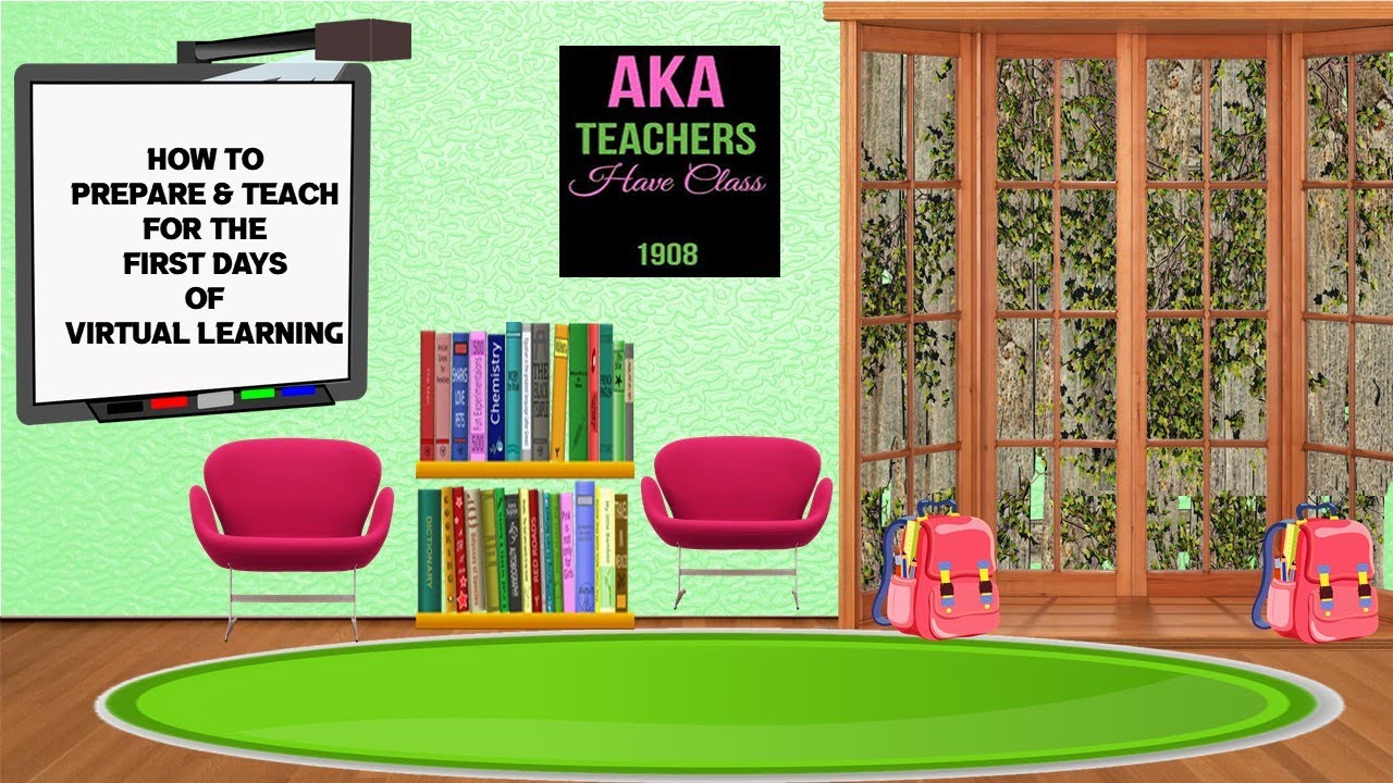Virtual Teaching the 1st Days of Schools - YouTube