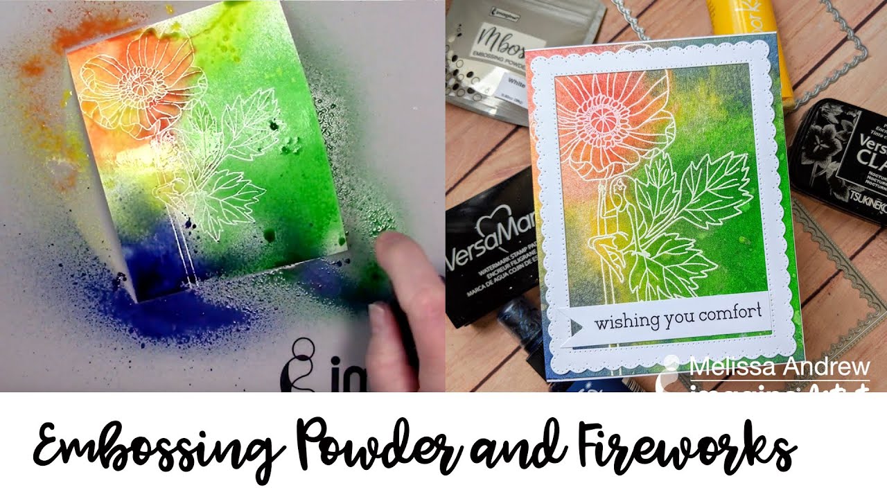 Cards Made With Embossing Powder