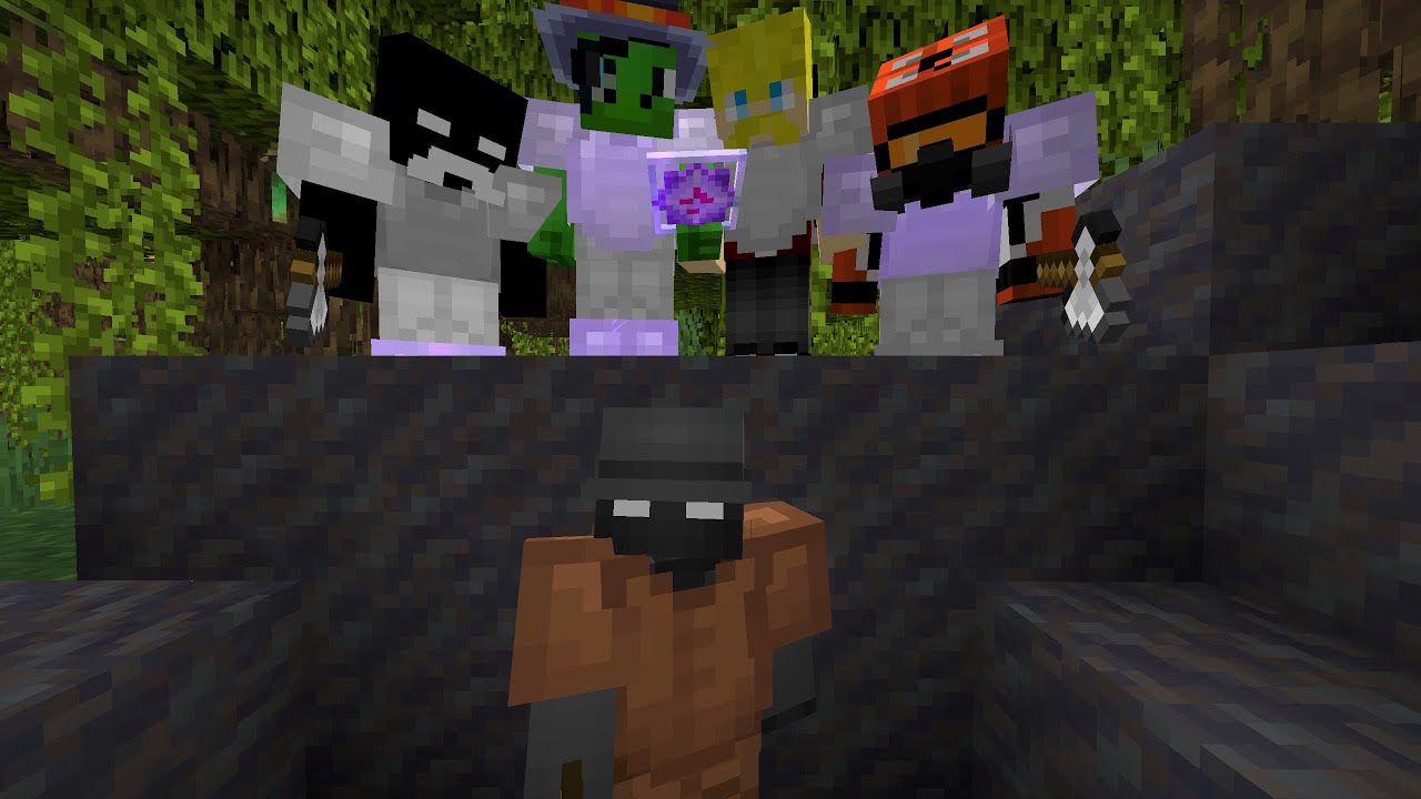 Minecraft Speedrunner VS 4 Hunters REMATCH - YouTube