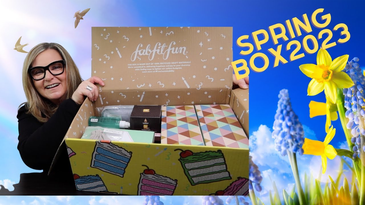 Fabfitfun Spring 2023 Box HD 1080p - YouTube