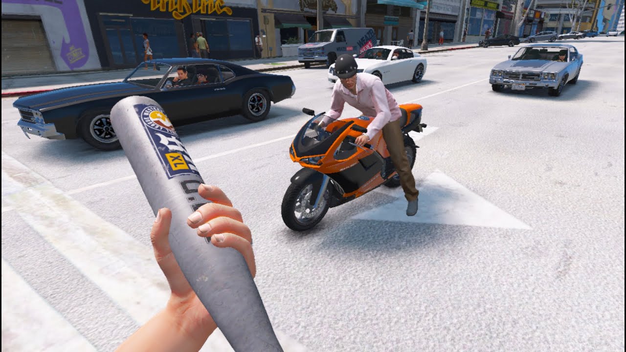 GTA 5 - BaseBall Bat Kill Compilation Eps.203 ( Euphoria Physics ...