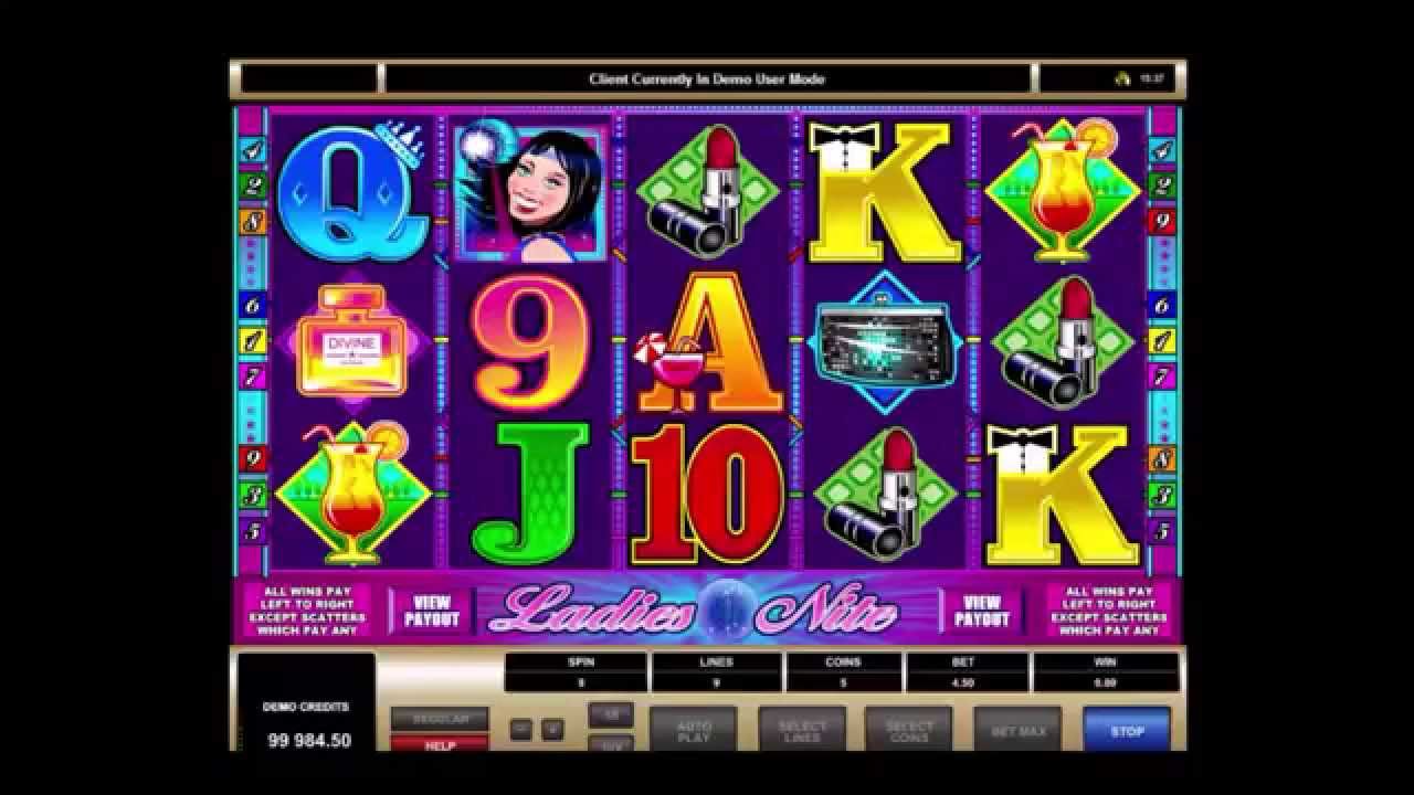 Ladies Nite Slot Machine Online - Slots Monitor - YouTube