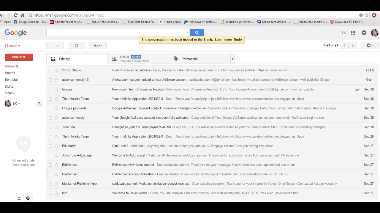 How To Open Gmail Faster October 8 2015 - YouTube