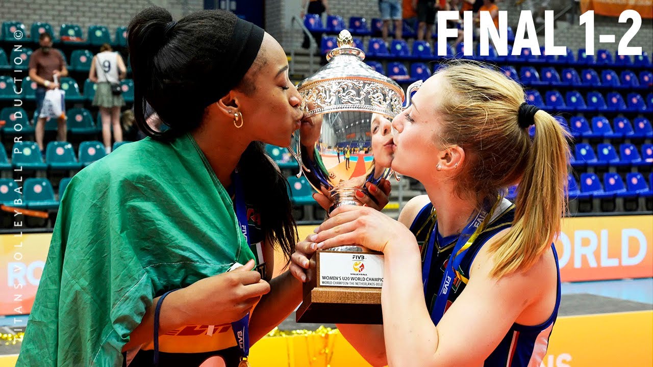 Best Volleyball Actions - FINAL 1-2 | Women's U20 World Championship ...