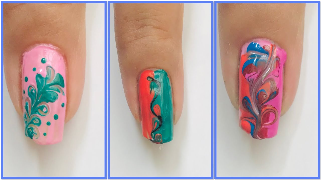 Free Hand Nail Art Design For Beginners #nailart#naildesign# ...