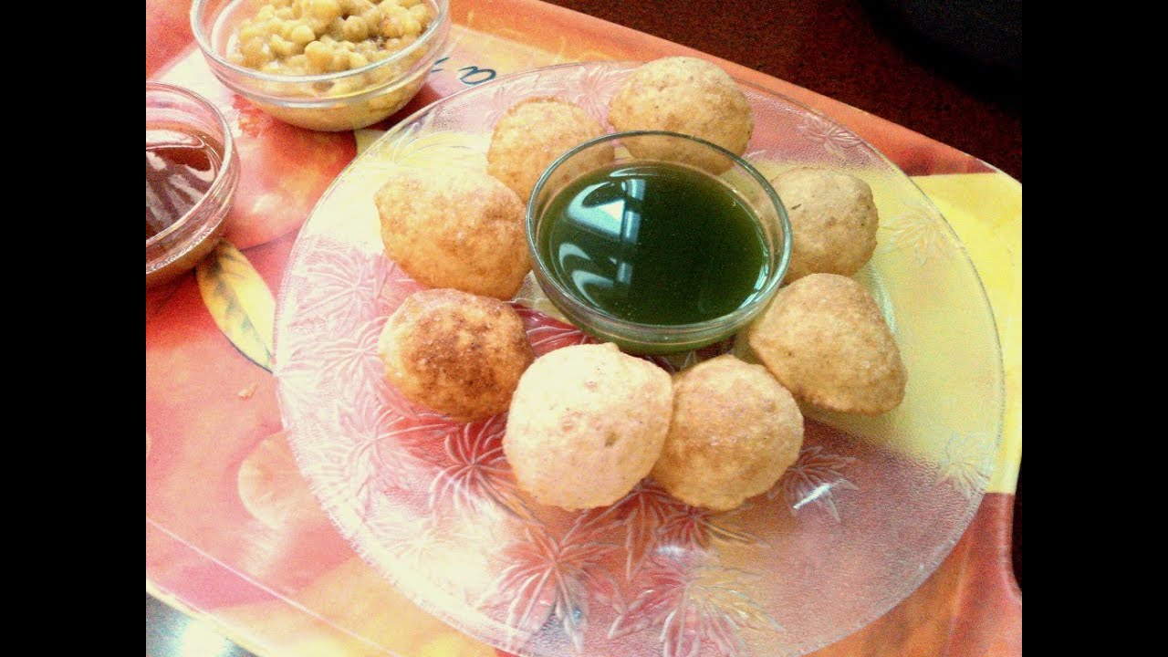 Pani Puri - Khatta Meetha Pani - YouTube