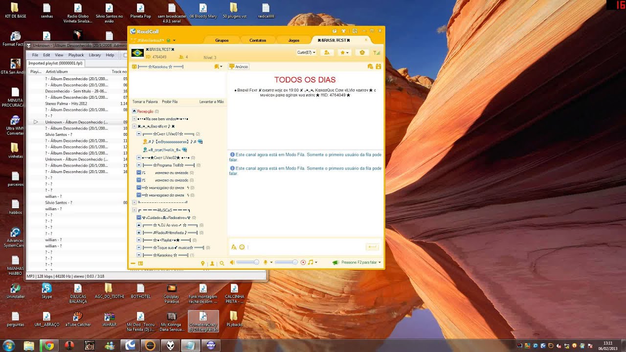 raidcall karaoke Brasilfest - YouTube