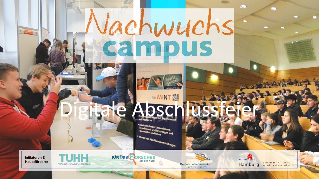 Willkommen bei der digitalen Abschlussfeier des NachwuchsCampus - YouTube