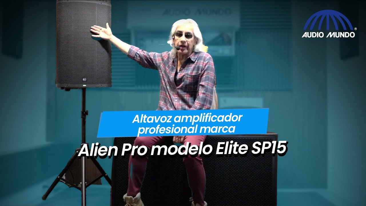 Altavoz amplificador profesional marca Alien Pro modelo Elite SP15 ...