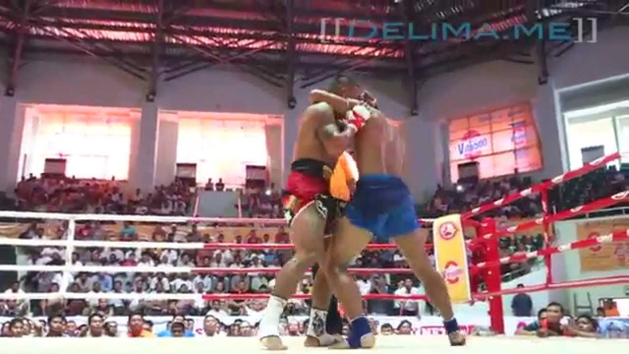 Tha Pyay Nyo VS Thai Fighter - YouTube