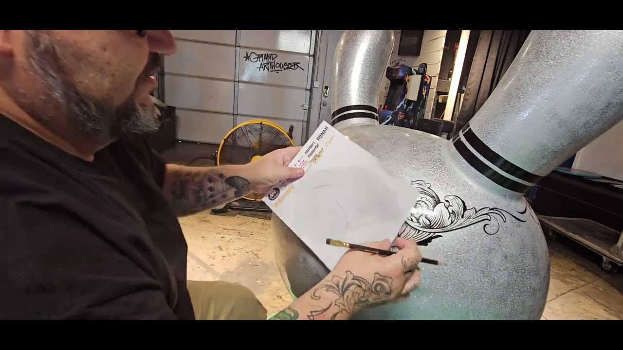 How to transfer your art to a surface. - YouTube