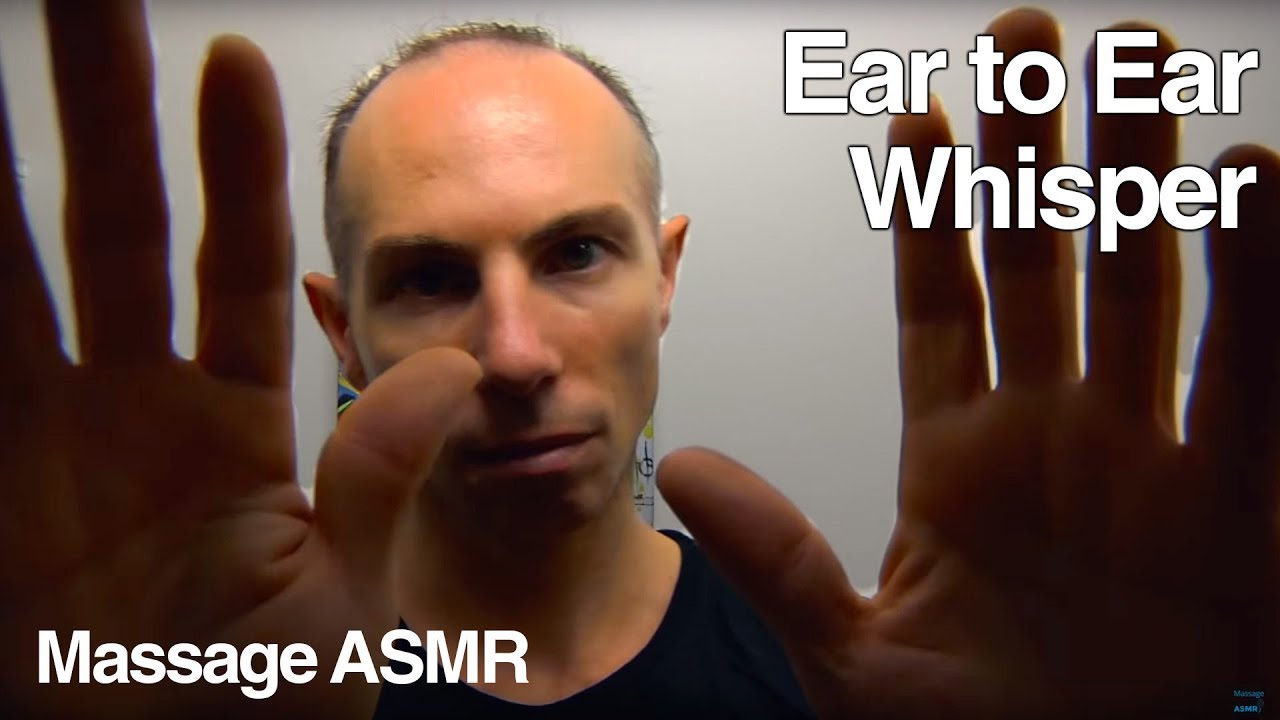 ASMR Inaudible Whispering Ear to Ear Sounds & Hand Movements - YouTube