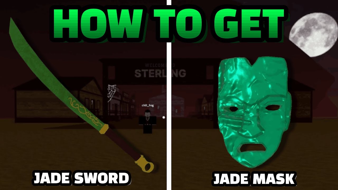 How To Get THE JADE SWORD and JADE MASK in Roblox Dead Rails (Best ...