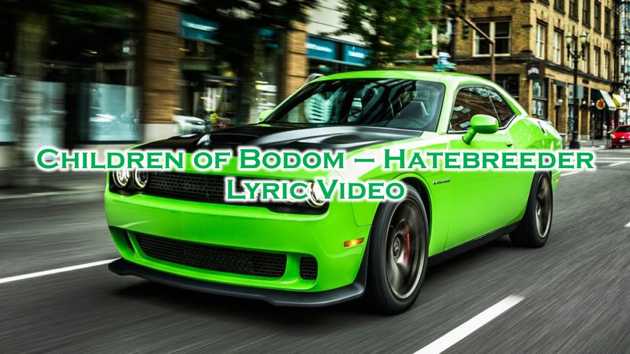 Children of Bodom - Hatebreeder (Lyric Video) - YouTube