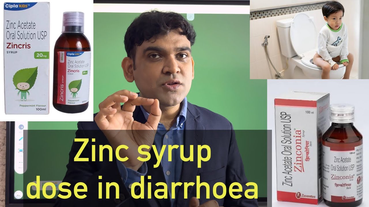 Zinc syrup Dose in children Diarrhoea #drniteshraj (Zincris,zinc 20 ...