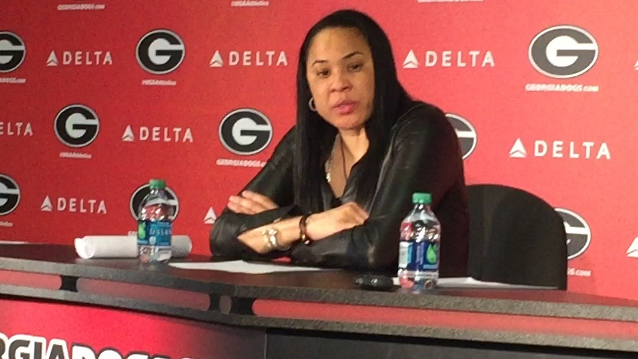 POST-GAME: Dawn Staley on Georgia — 1/26/17 - YouTube