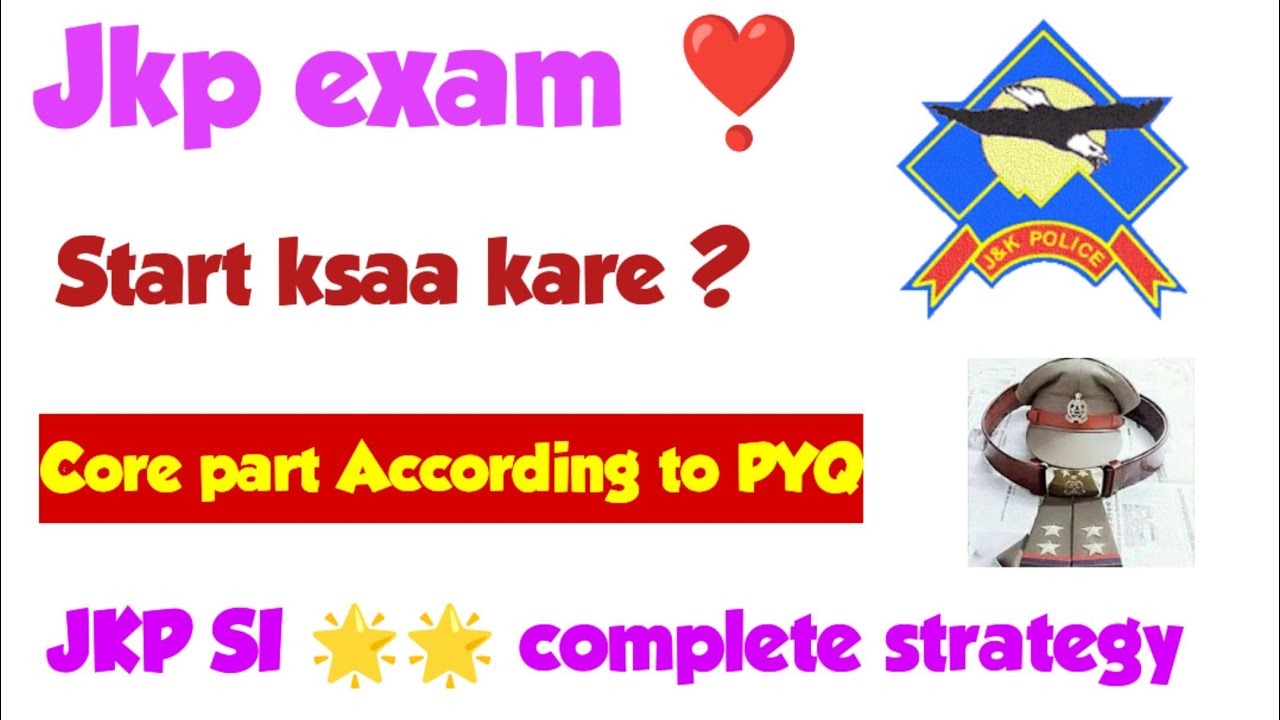 Jkp sub inspector 🎯|Notes and books 📚|Jkpsi 90 days strategy|How to ...