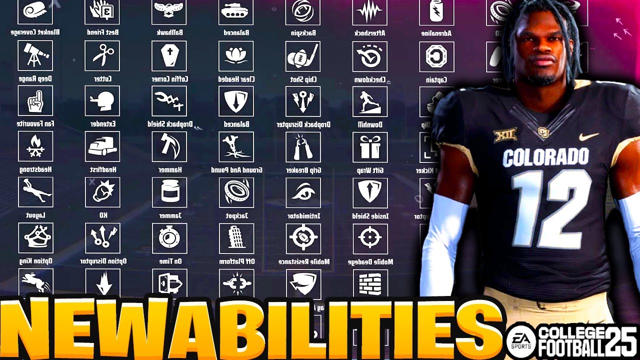 🚨I CANT WAIT-NEW NCAA EA COLLEGE FOOTBALL 25 ALL NEW ABILITIES! FULL ...
