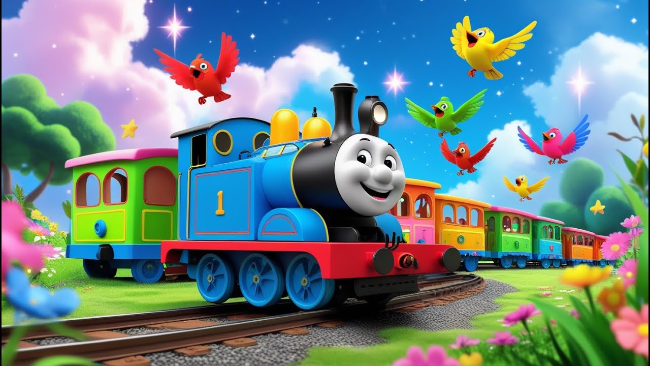 Wheels on the Train | Train Song for Kids | Fun Nursery Rhyme & Sing ...
