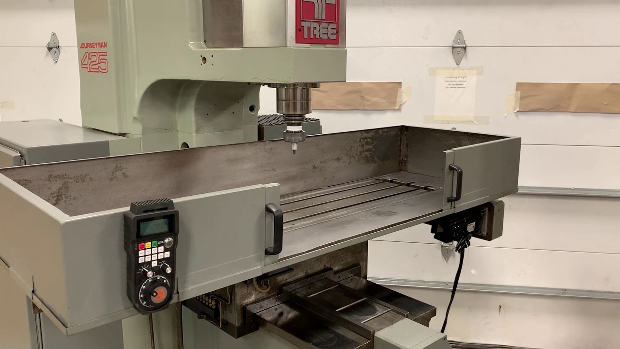 Tree Journeyman 425 Knee Mill - M/C# 403796 - YouTube