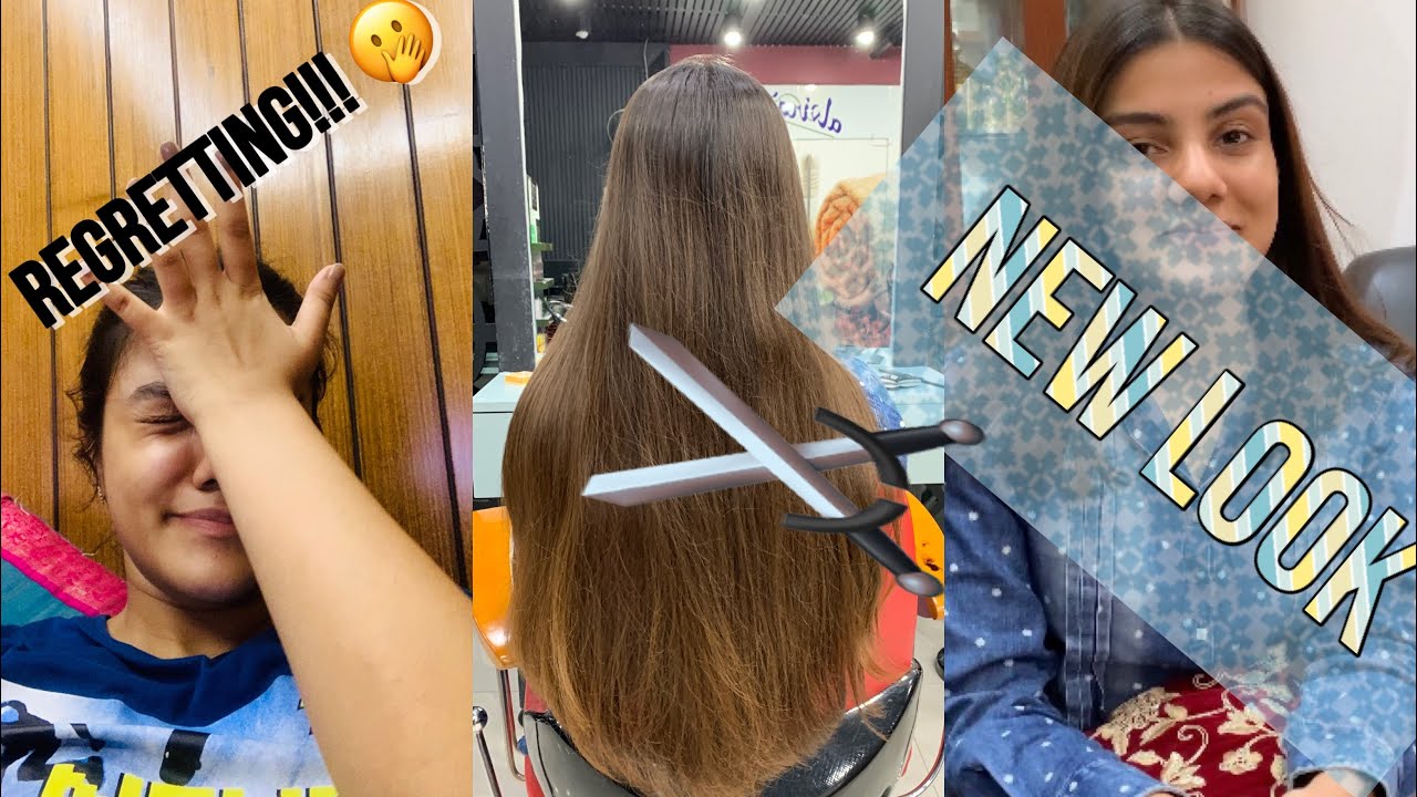 I CHOPPED MY HAIR OFF !! Hair Transformation!!! 💇🏻‍♀️ - YouTube