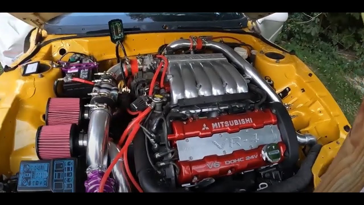 1998 Mitsubishi 3000gt Vr4 Build Ep. 25 (Completing Engine Bay) Will It ...