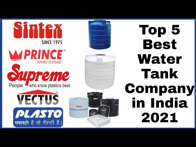 Top 10 Water Tank Brands In India 2023 | 7petals.in