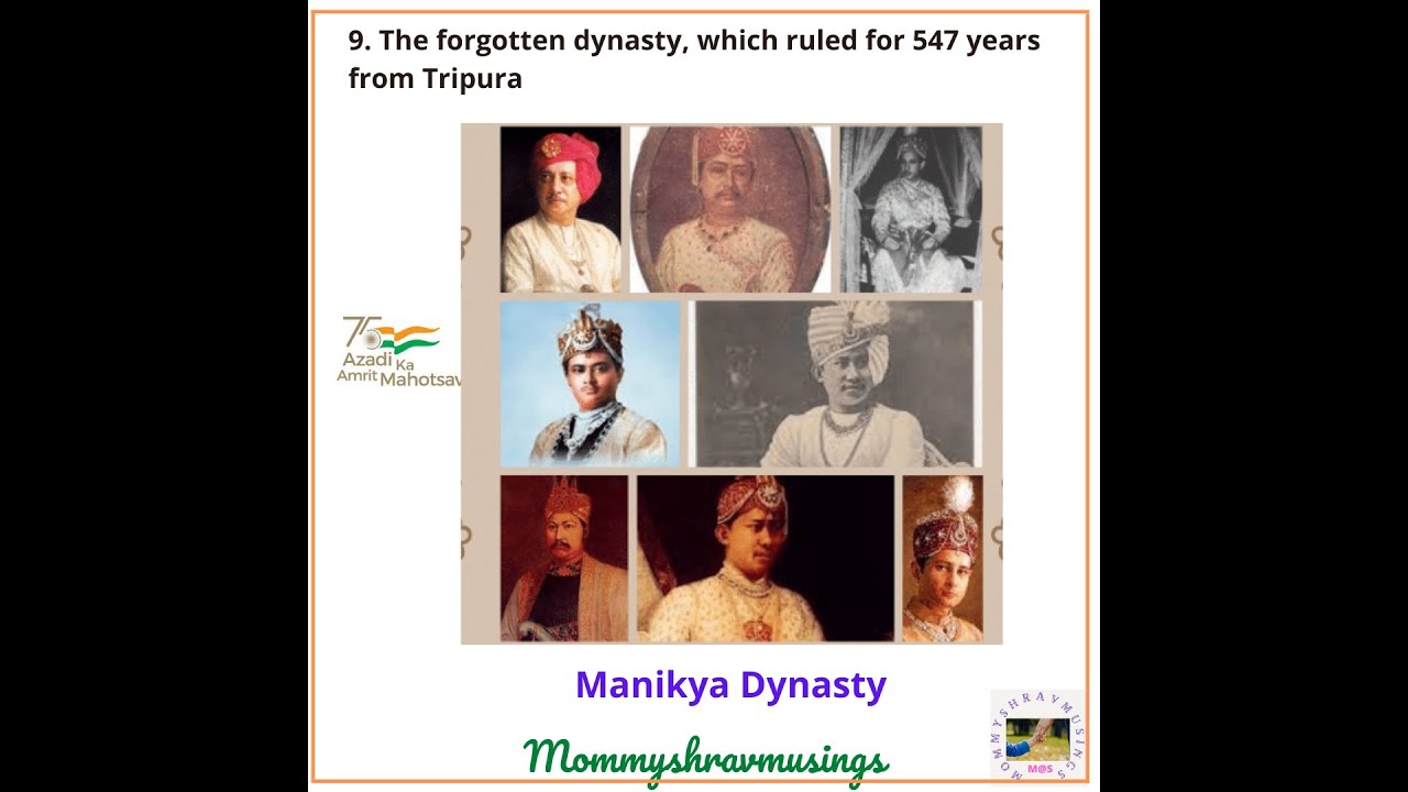 9. Forgotten Royal family that ruled Tripura for 549 years - Manikya ...