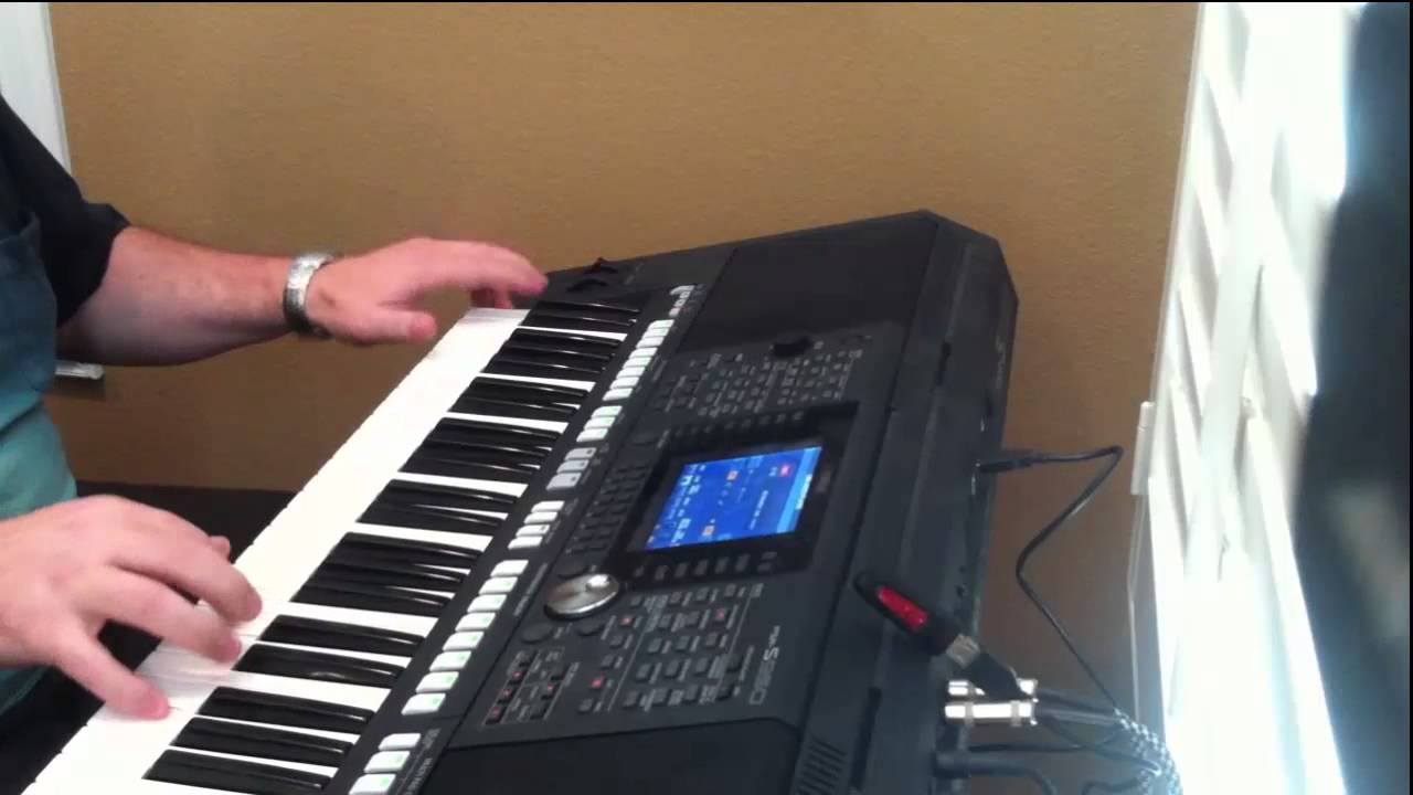 "Indestructible" Disturbed Cover Song- On the Yamaha PSR S950 keyboard ...