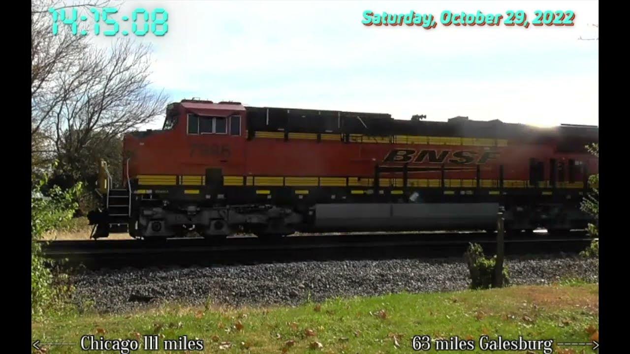 10/29/22 BNSF Mendota Sub Trains w/ Great K3LA Echoes, K5HA on BNSF GEVO, Horrible P5, CP Leader ...