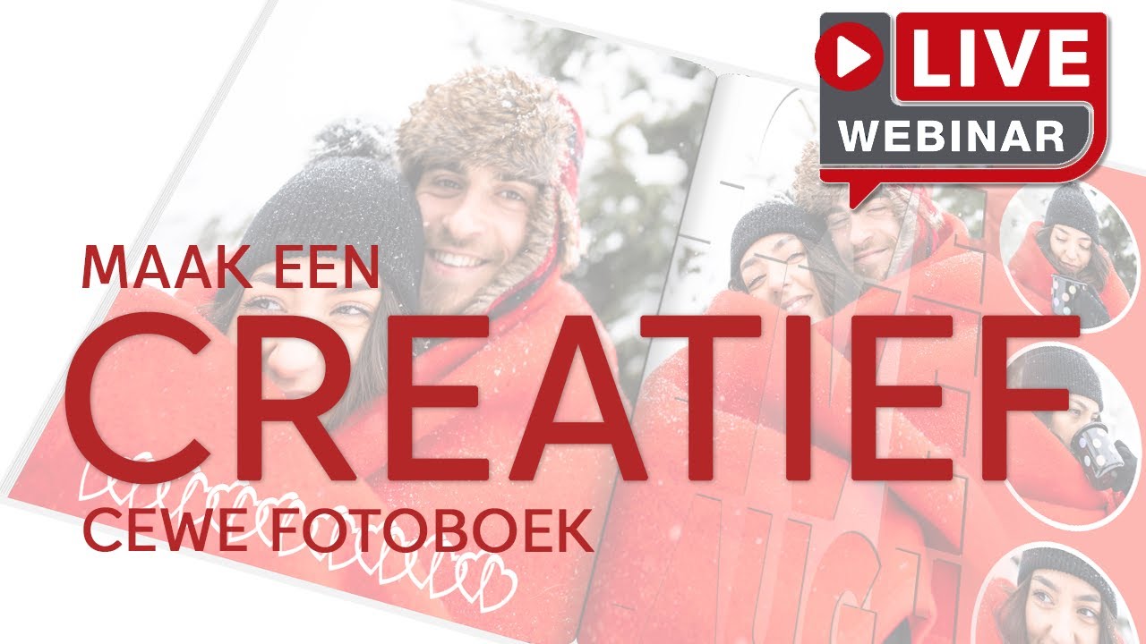 Webinar: Maak een creatief CEWE FOTOBOEK - 5 1 2023 - YouTube
