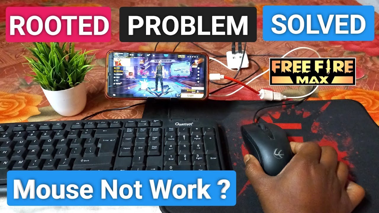 Mouse Se Rotate Problem Solve Kaise Kare | Free Fire Max Game me Mouse ...