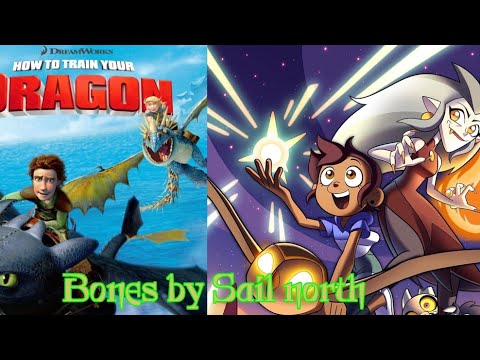 (TOH/HTTYD AMV) Bones by sail north. A gift for @ace26animation29 - YouTube