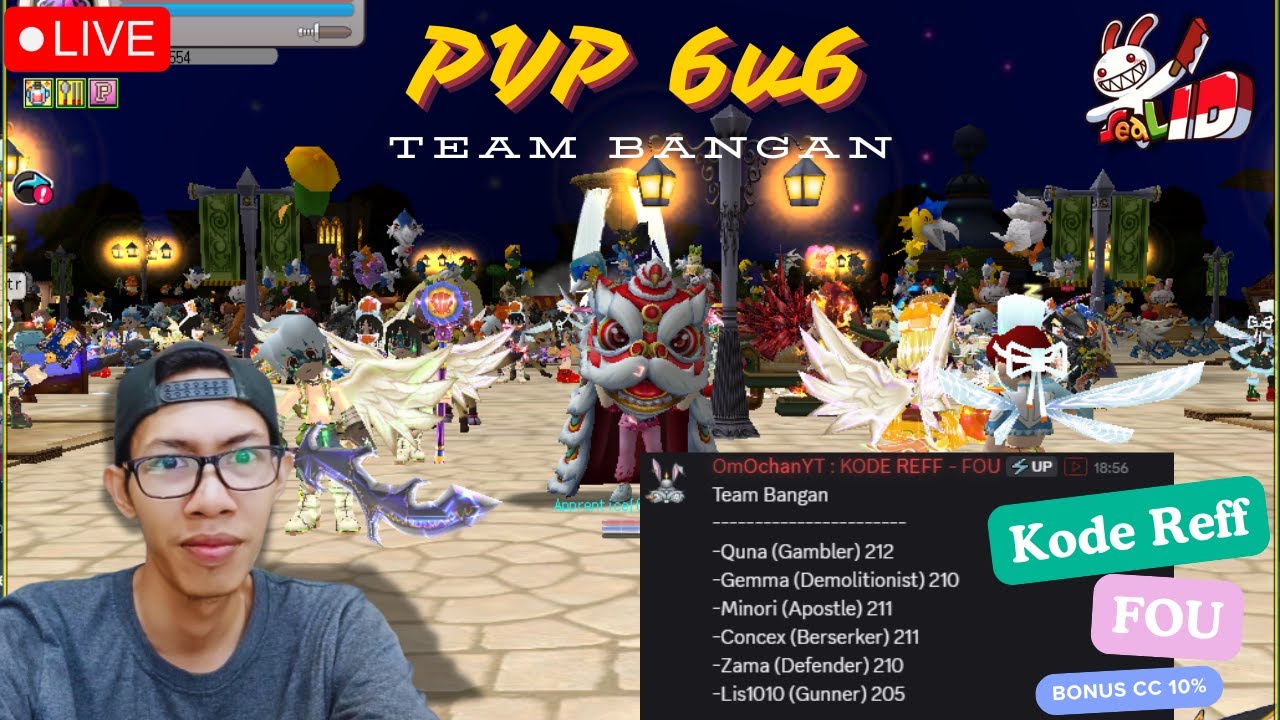 🔴 [ LIVE ] SEAL ONLINE-ID | RESTREAM PVP 6v6 Team Bangan - YouTube