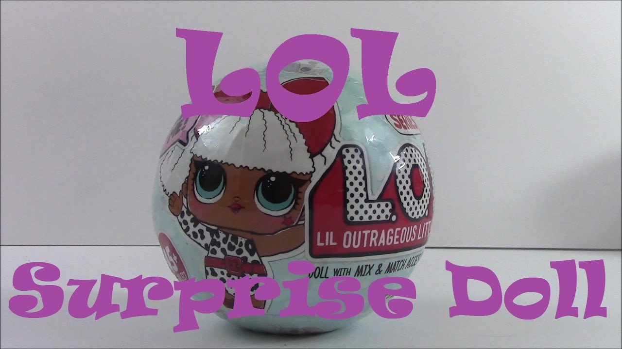 Brand New LOL Surprise Doll opening! Fun toy surprises - YouTube