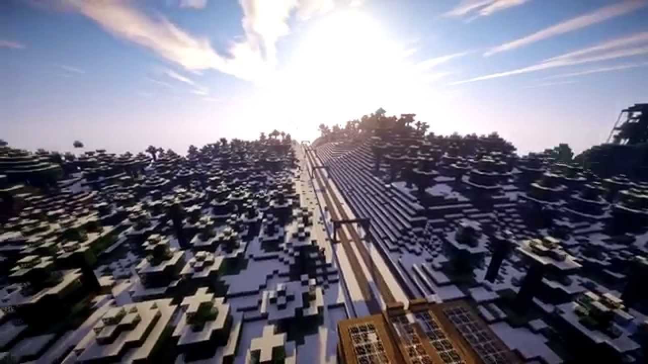 Minecraft with Maximum Shaders #1.8.7 - YouTube