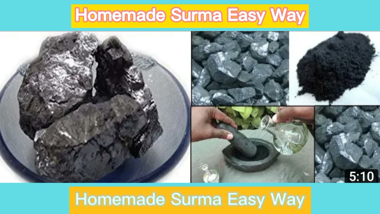 Khalis Surma Banana Ka Tareeka |How To Make Surma Powder At Home - YouTube