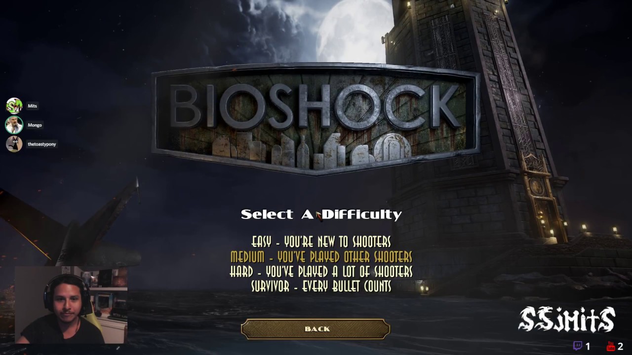 Let's Play Bioshock! w/ ssjMits and guests Mongo/Toasty Pony Ep1 - YouTube