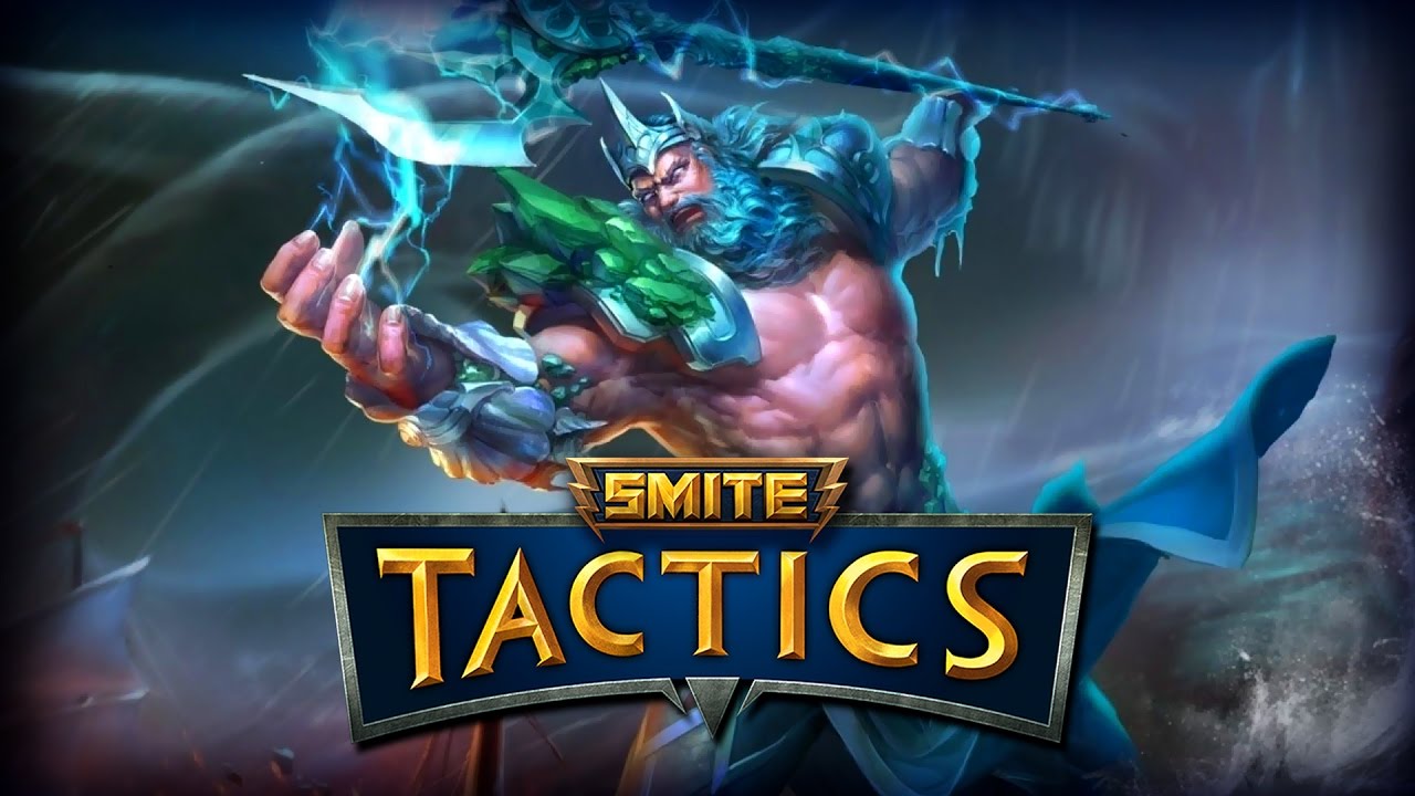 Smite Tactics: Poseidon is Melee!?- Poseidon Gameplay - YouTube
