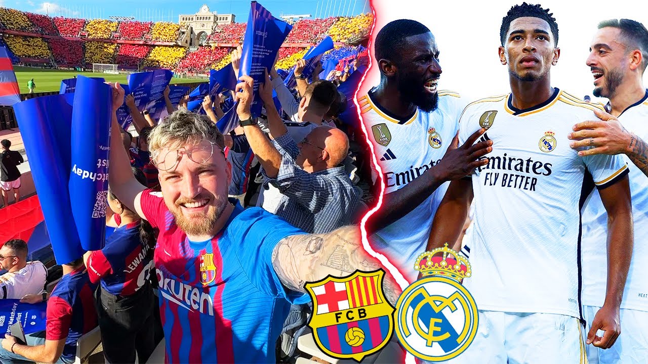 FC Barcelona vs. Real Madrid - Stadionvlog 😱🔥 | BELLINGHAM jetzt schon ...