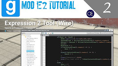 Garry's Mod: E2 Tutorials - YouTube
