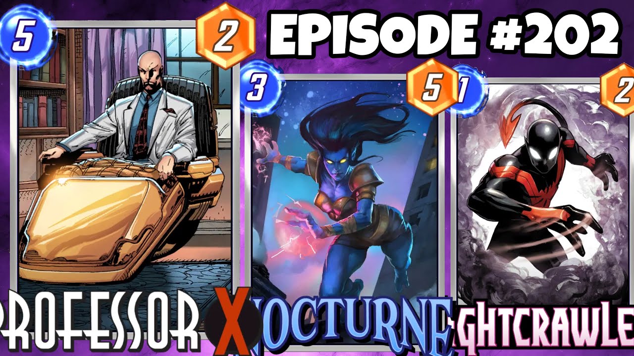 Marvel Snap Daily Replay Episode 202 - Professor X & Move Deck - YouTube