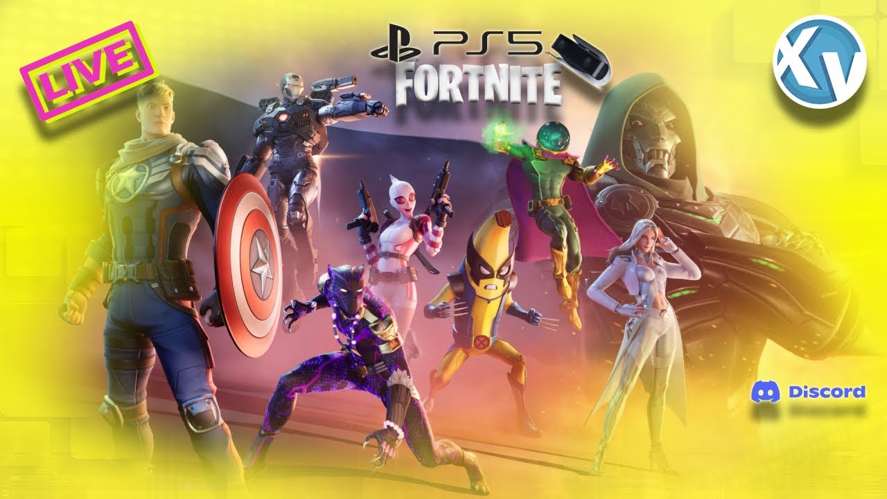 Fortnite Passe da #marvel #2.0 #gameplay #pt #br #ps5 #live 🌈 - YouTube