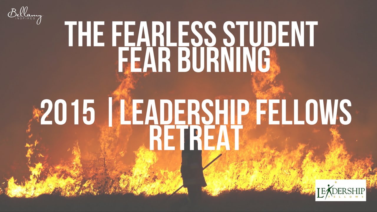 Fear Burning Video after College Keynote at UNC Charlotte - YouTube