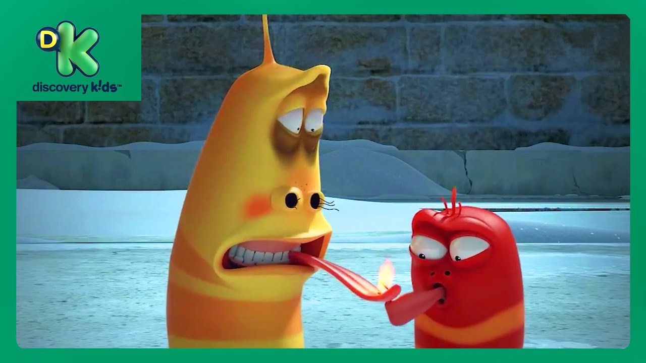 Larva 😍| Red Aur Yellow Ka Freezing Chaos! 😆| Cartoon for Kids 😍 ...
