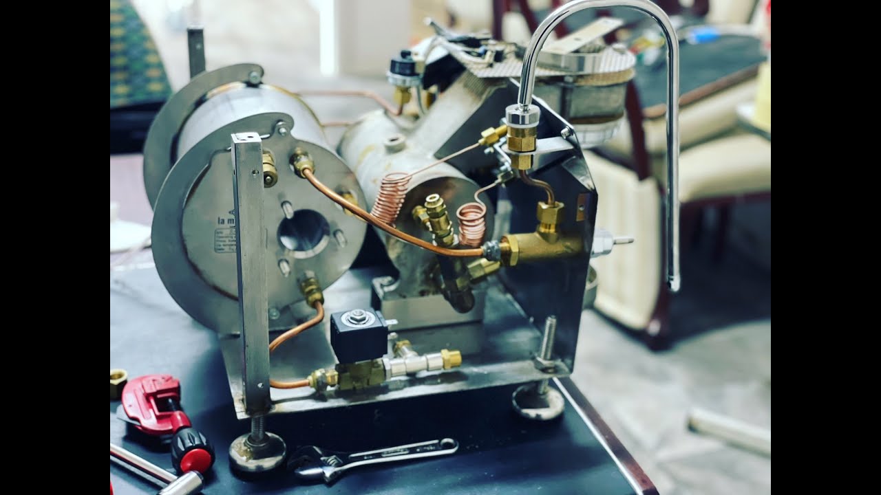 Homemade Espresso Machine is nearly done! - YouTube