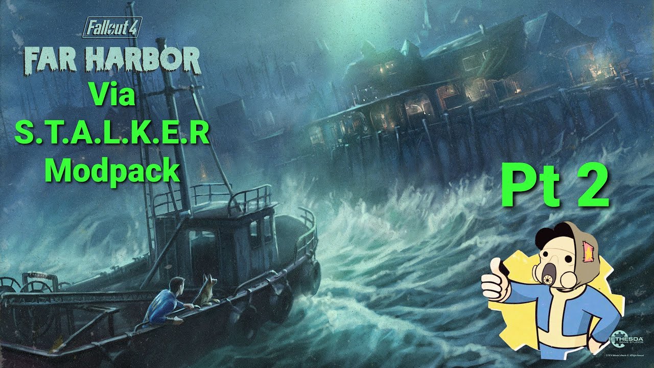 Fallout 4 Lost World | Far Harbor PT 2 | S.T.A.L.K.E.R. Modpack - YouTube