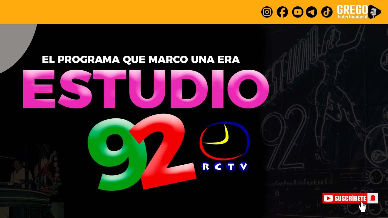 Estudio 92: El Programa que Marcó una Generación en RCTV - YouTube