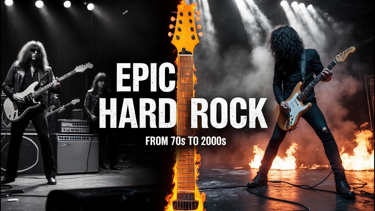 🔥 Top 20 Epic Hard Rock Tracks | Inspired by the Legends of 70s–2000s ⚡ ...
